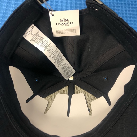 Coach | Accessories | Coach Varsity C Baseball Hat Black | Poshmark
